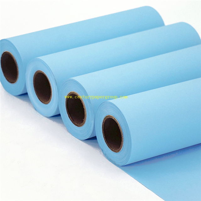 80G CAD Plotter Blue Paper Blueprint Paper Roll from China manufacturer ...