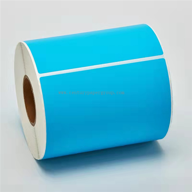 Top Coated Custom Size Self Adhesive Sticker Paper Semi Glossy Label ...