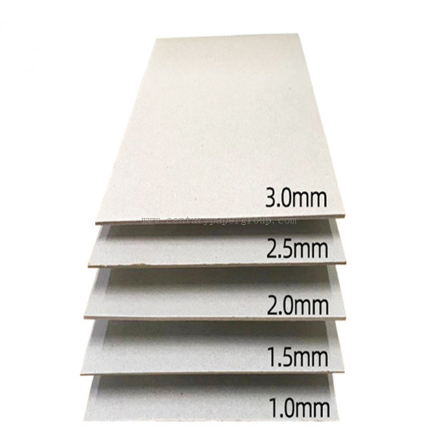 Gray Chipboard Duplex Laminated Grey Board from China manufacturer ...