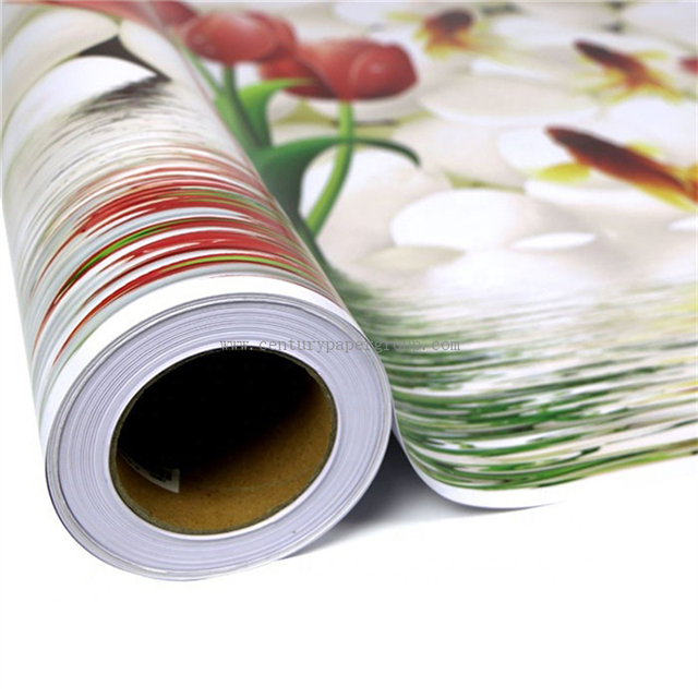 White High Glossy Eco Solvent Printable Self Adhesive Vinyl 100mic ...