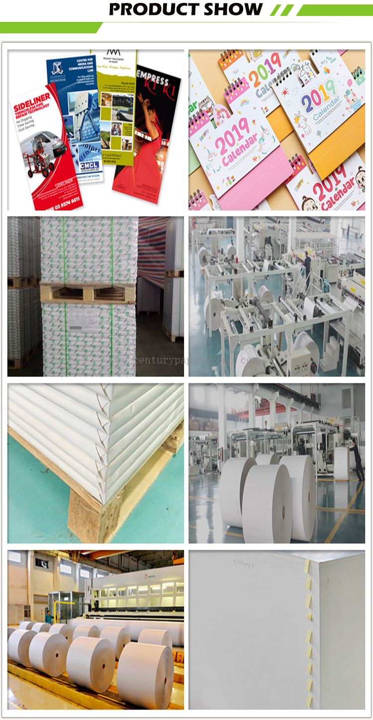 Coated Duplex Board Packing White Card Board C2s Art Paper from China ...